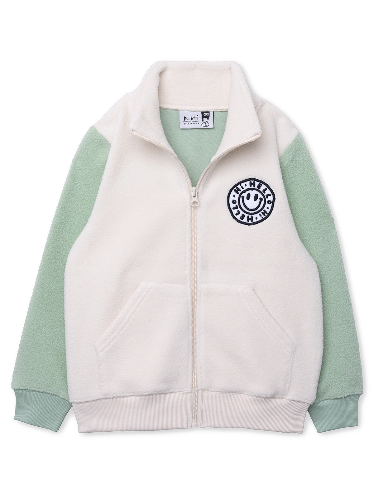 Minti Happy Teddy Zip Up