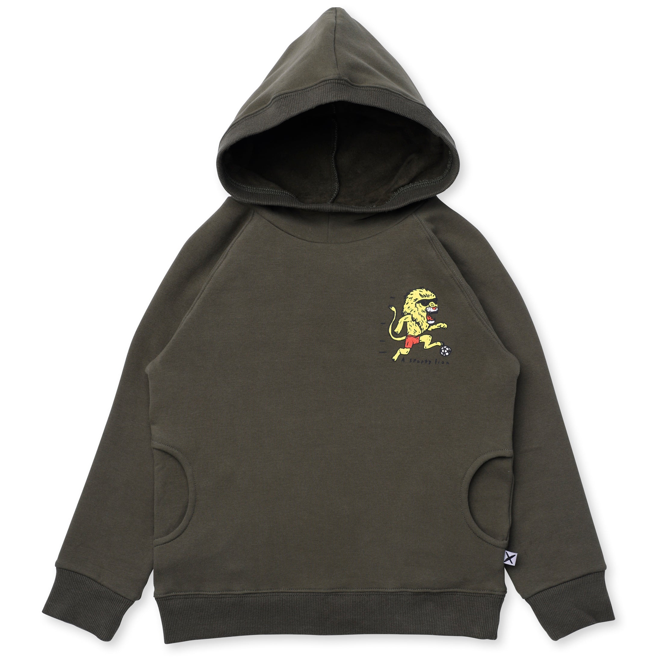 Minti A Sporty Lion Furry Hood